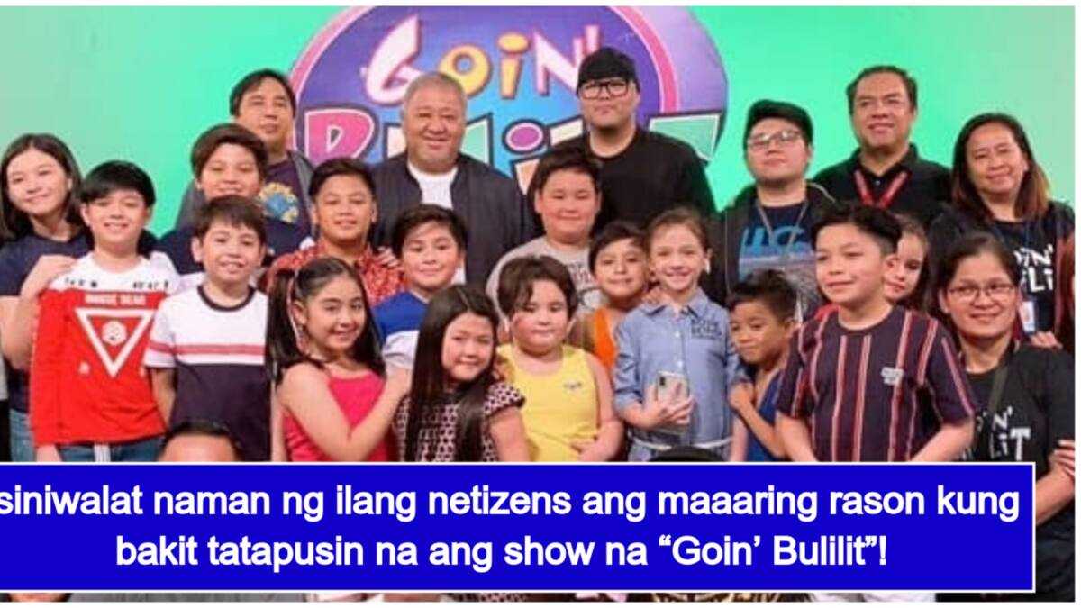 Goin’ Bulilit ends 14-year run on television; netizens air various ...