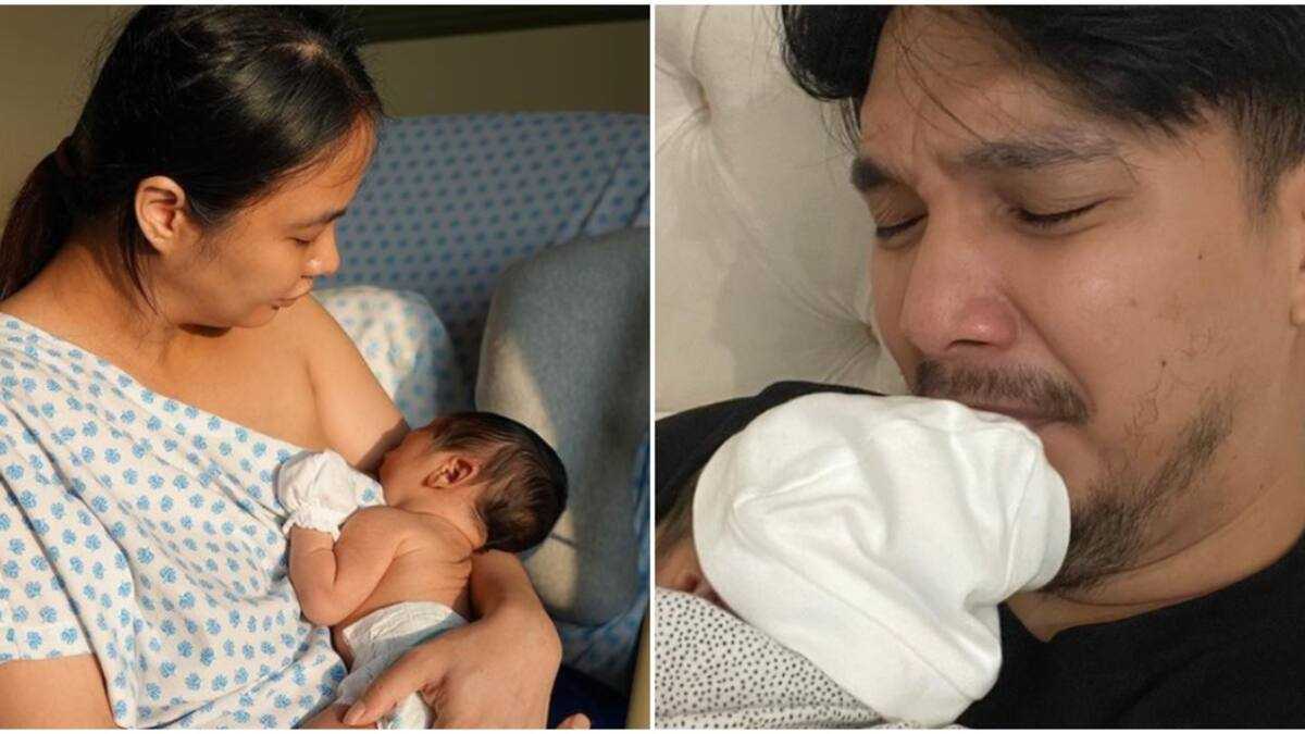 Lovely Abella, Benj Manalo’s emotional moments at the hospital with their baby go viral - KAMI ...