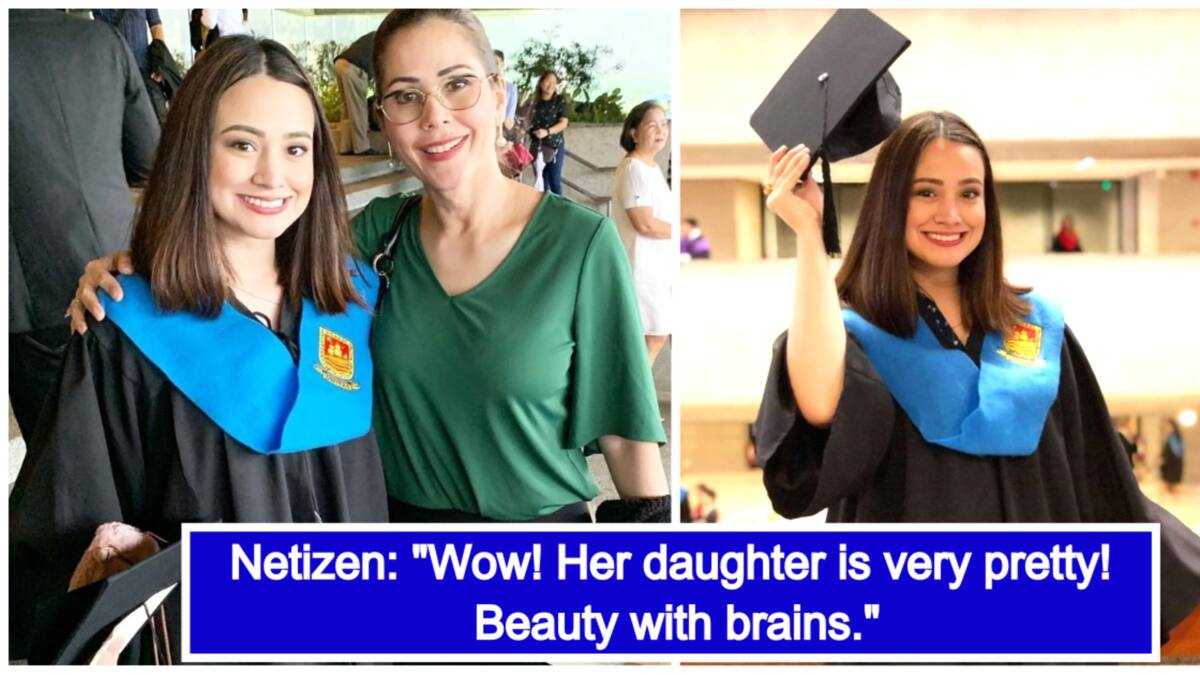 Maritoni Fernandez' daughter Lexi graduates from college - KAMI.COM.PH