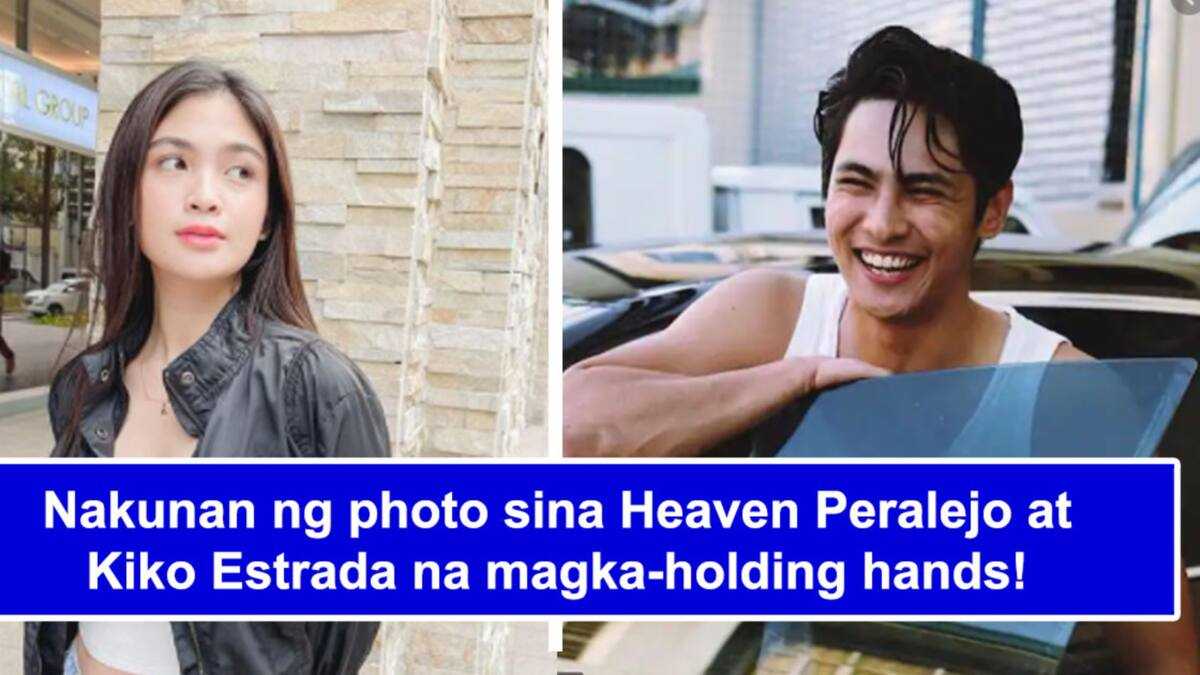 Heaven Peralejo, Kiko Estrada, magka-holding hands sa mga bagong photos - KAMI.COM.PH
