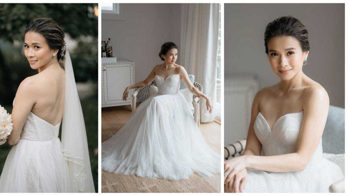 LJ Reyes stuns netizens in new sets of bridal photos on social media ...