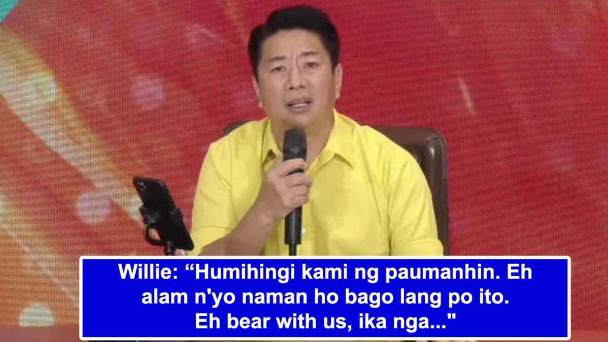 Willie Revillame, umapela sa mga kritiko ng AllTV: "Bago pa lang po ito ...