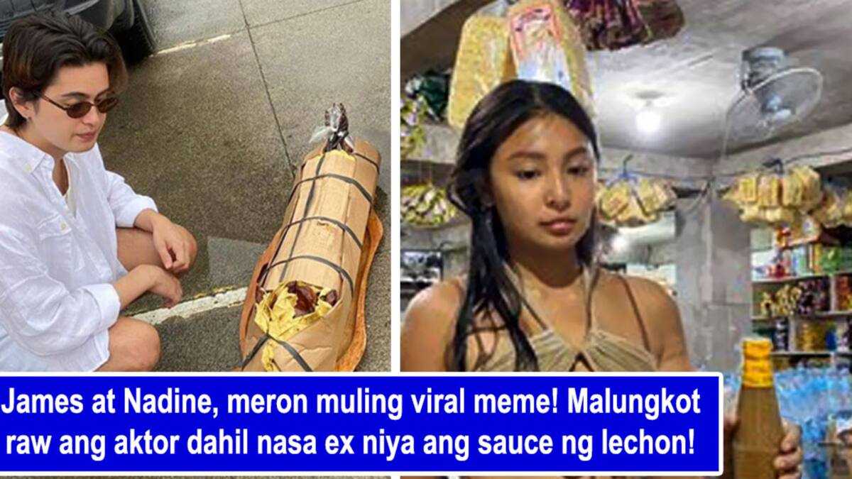 James Reid, Nadine Lustre, viral meme muli dahil sa pic ng aktor katabi ...
