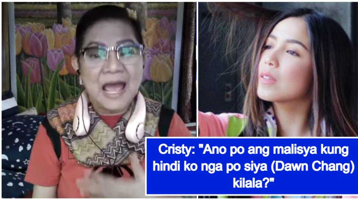 Cristy Fermin, sa gitna ng isyu kay Dawn Chang, sinabing ‘di niya kilala ang ex-PBB housemate ...