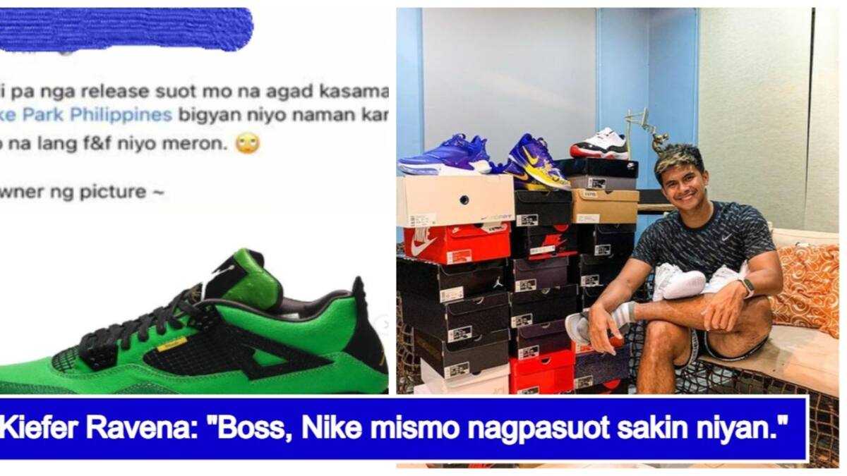 Kiefer Ravena slams netizen over unreleased Jordan shoe comment - KAMI ...