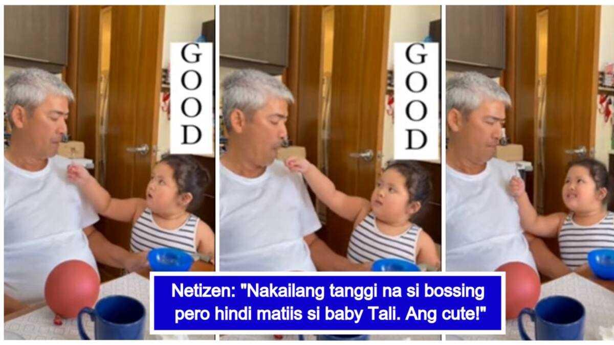 Video of Tali Sotto trying to feed her father Vic Sotto goes viral ...