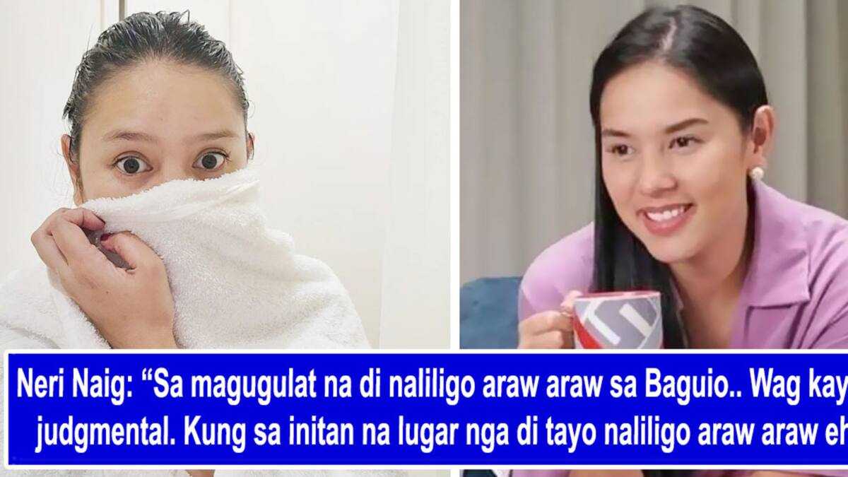 Neri Naig-Miranda, namutla sa lamig ng tubig sa Baguio: “Napaupo na ...