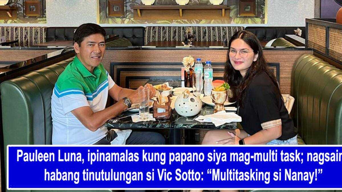 Pauleen Luna, ipinamalas kung papano siya mag-multi task; nagsaing ...