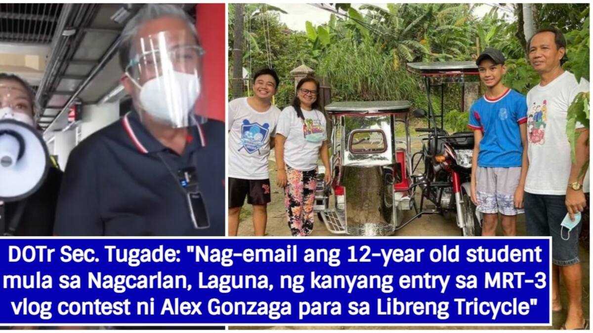 Alex Gonzaga, naging daan para magkaroon ng tricycle ang pamilya ng 12-anyos na valedictorian ...