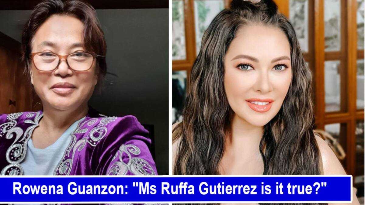 Ruffa Gutierrez, tinanong ni Rowena Guanzon ukol sa dalawang kasambahay ... Ruffa Gutierrez, tinanong ni Rowena Guanzon ukol sa dalawang kasambahay ...