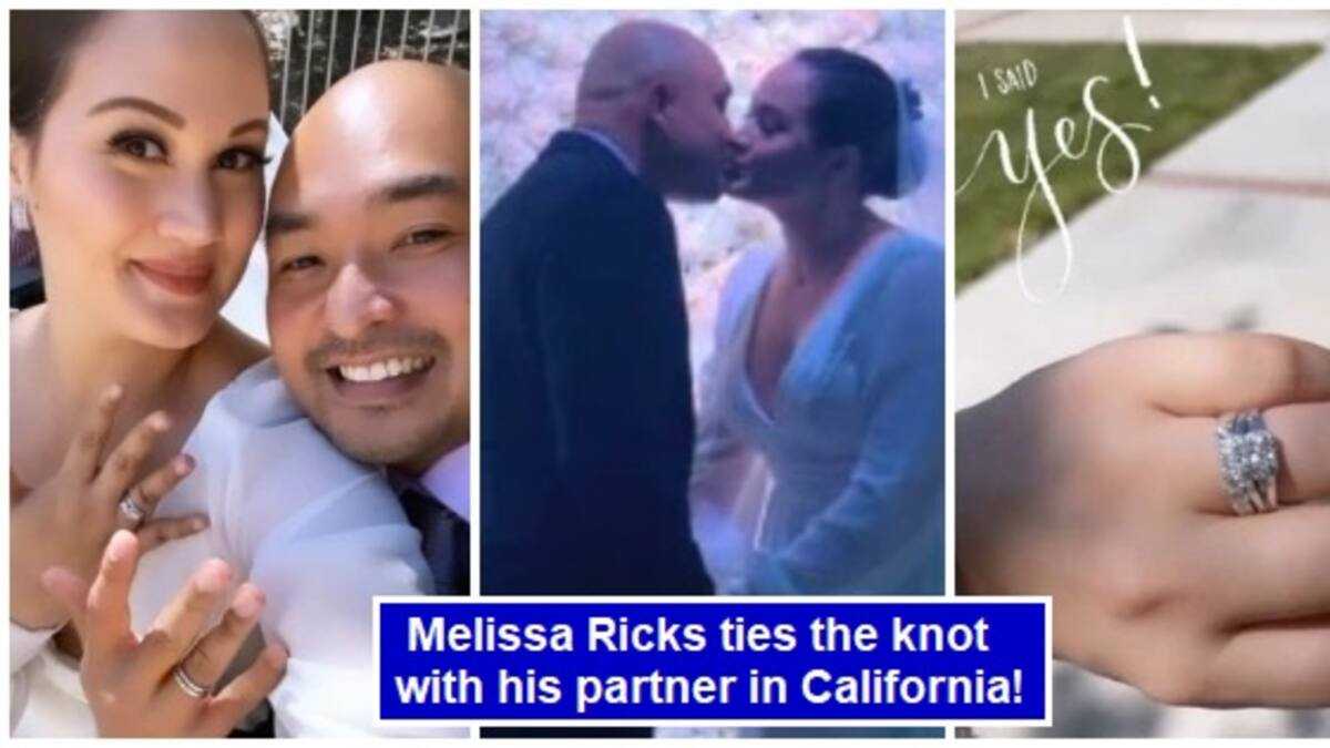 Melissa Ricks, ikinasal na sa kanyang non-showbiz partner sa Amerika ...