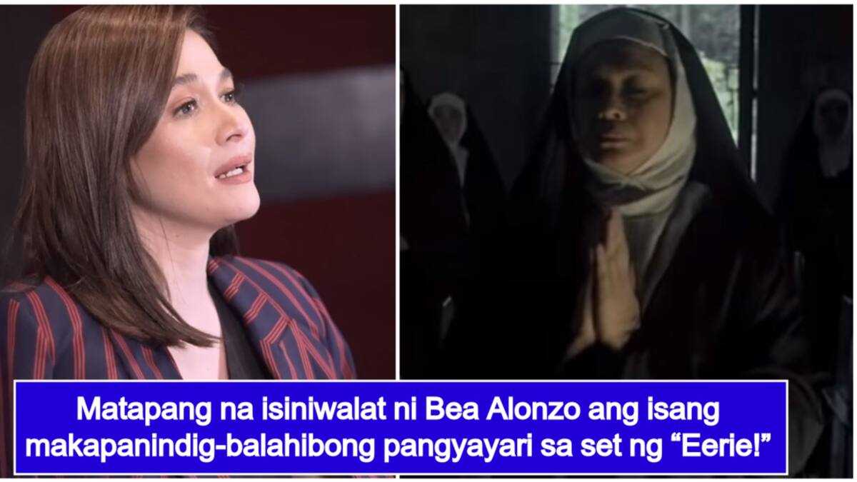 Bea Alonzo reveals horrifying moment during the taping of her horror ...