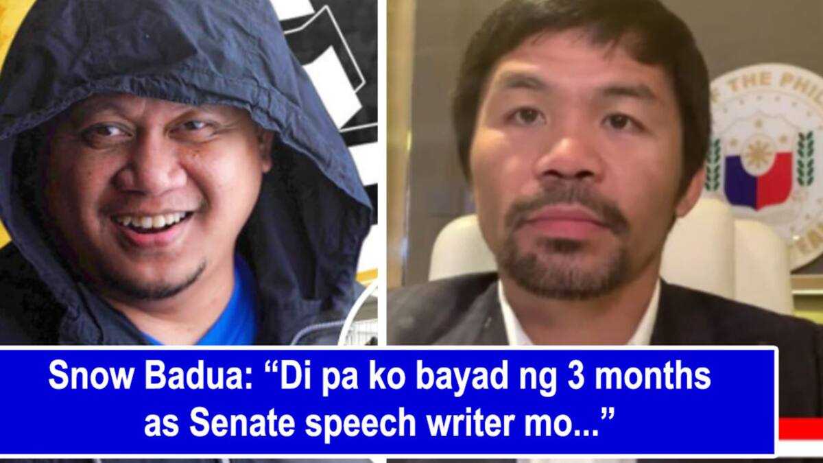 Sports journalist Snow Badua, inakusahan si Manny Pacquiao na di umano ...
