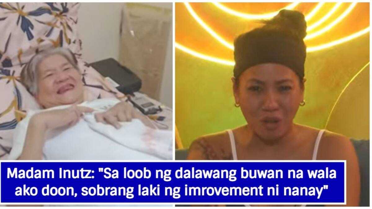 Madam Inutz, 'di napigilang maluha nang makitang bumubuti ang kalagayan ng kanyang ina - KAMI.COM.PH