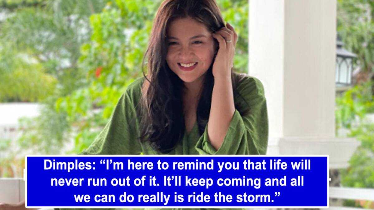 Dimples Romana, nagbigay ng inspiring message sa may mga pinagdadaanan ...