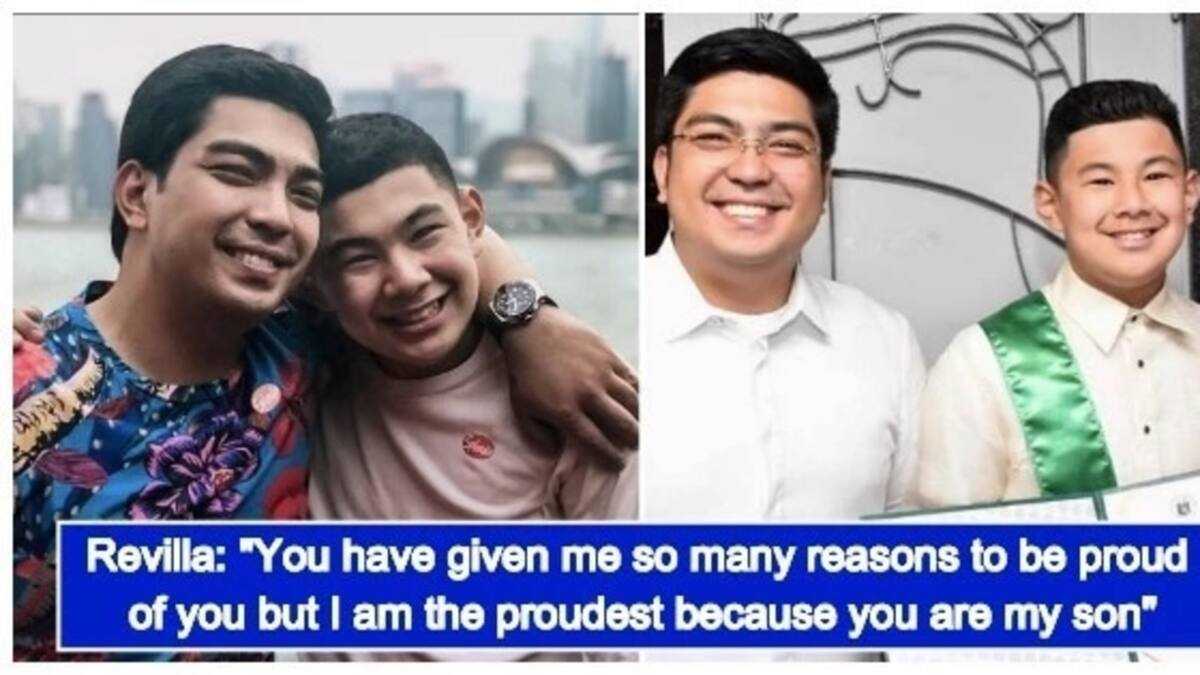 Jolo Revilla’s proud moments with his ‘heartthrob’ son Gab Revilla ...
