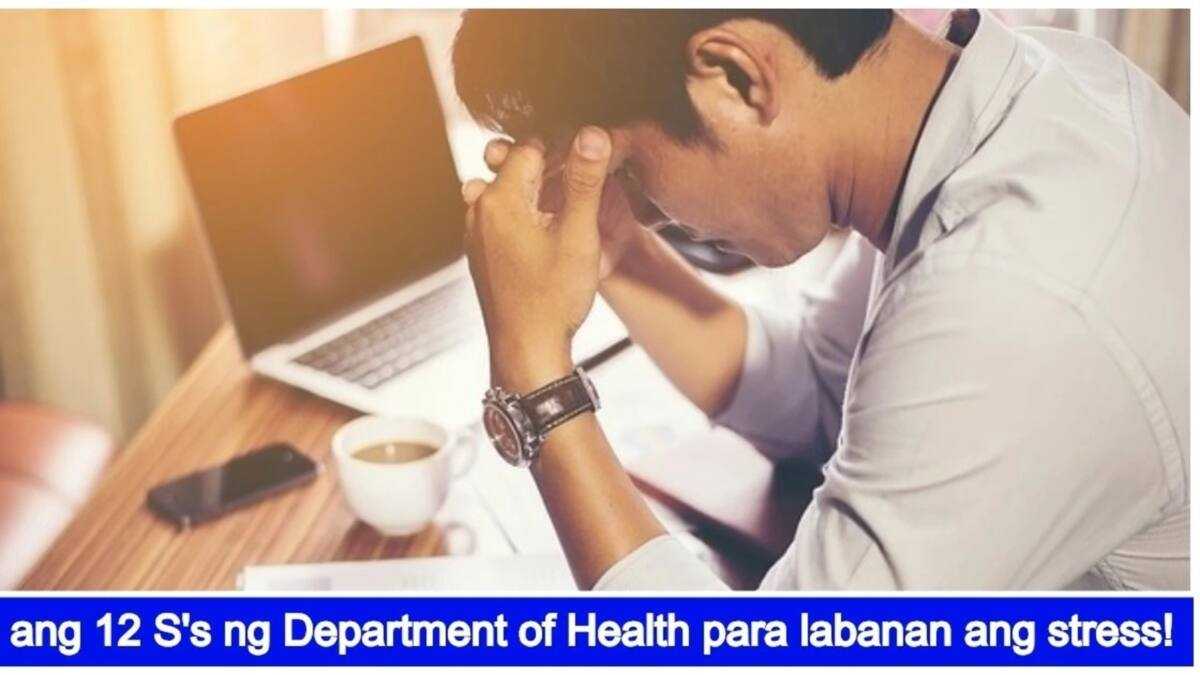 12 na paraan upang labanan ang stress, ayon sa DOH - KAMI.COM.PH