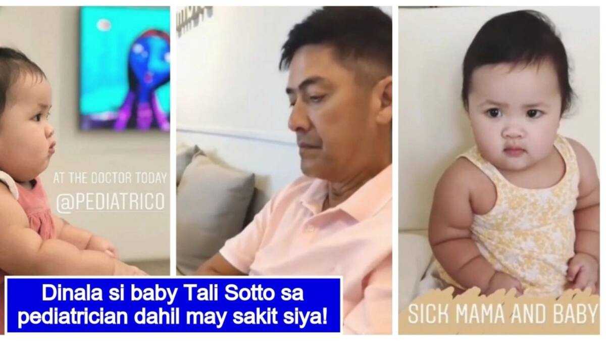 Pauleen Luna takes Tali Sotto to the doctor; both mom & baby got sick ...