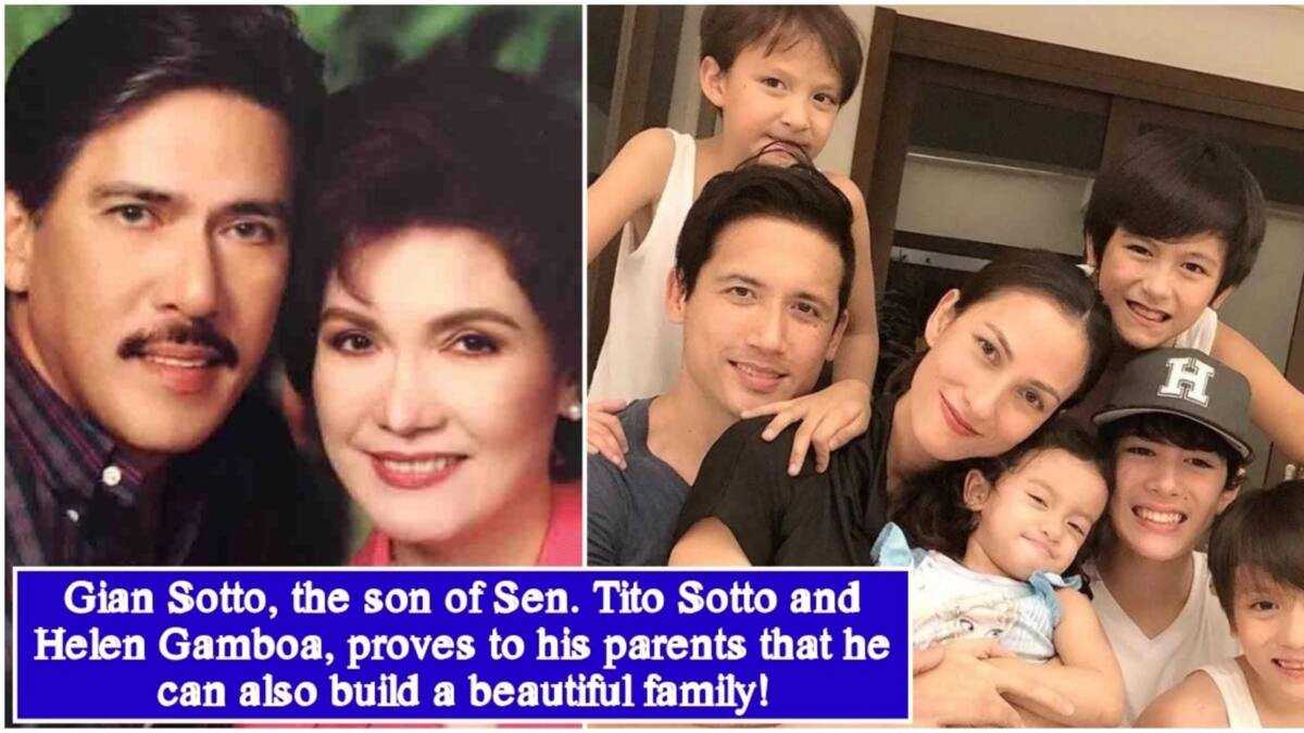 7 photos that prove Tito Sotto’s only son, Gian has established a ...