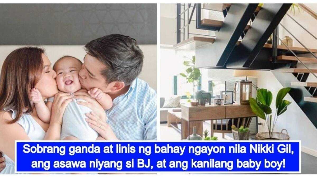 Nikki Gil shows off her elegant new home with husband BJ & baby Finn ...