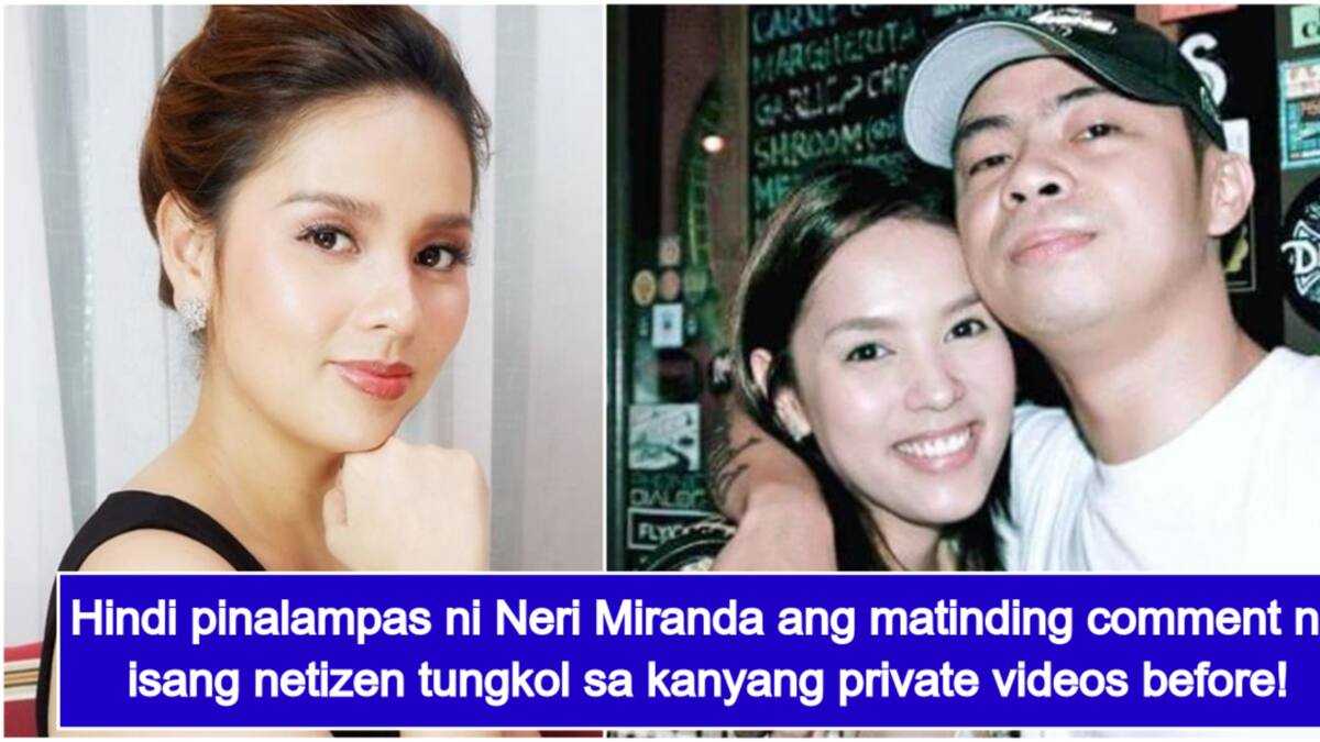 Neri Miranda bravely slams netizen for bringing up her past controversy ...