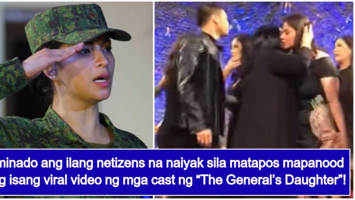 Heart-stirring moment among cast members of ‘The General’s Daughter ...