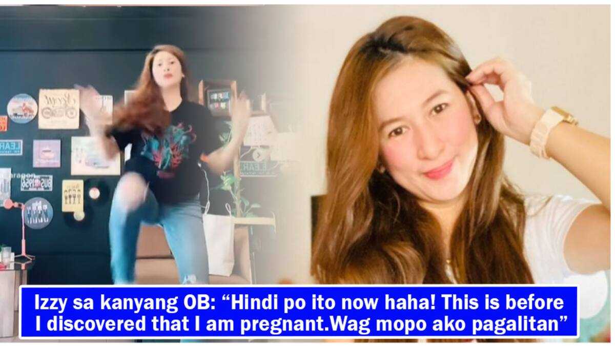 Izzy Trazona, nilinaw na hindi niya pa alam na buntis siya sa binahagi ...