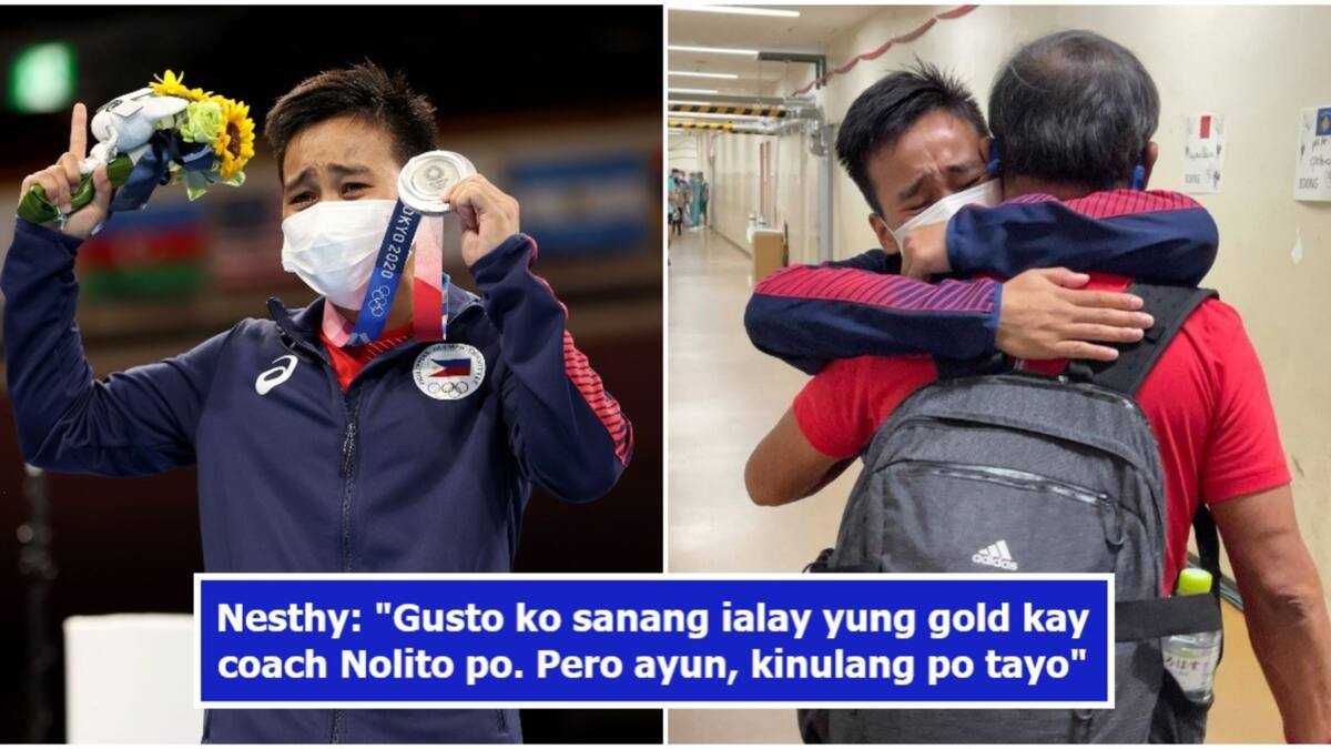 Nesthy Petecio, gold medal sana ang nais ihandog sa kanyang coach na kapatid ni Onyok Velasco ...
