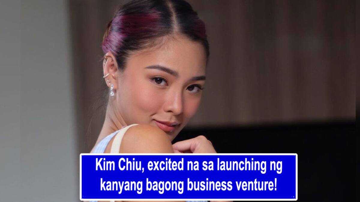Kim Chiu, excited na sa launching ng kanyang bagong business venture ...