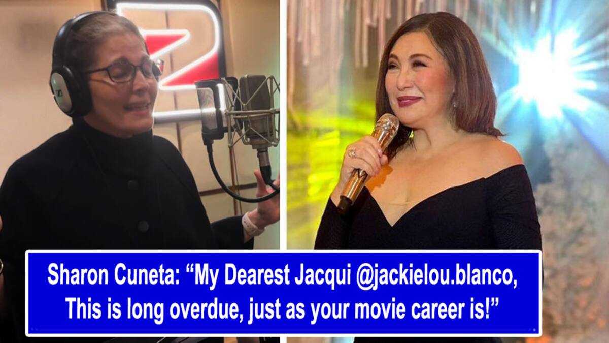 Sharon Cuneta, todo-suporta sa singing career ng kaibigang si Jackie ...