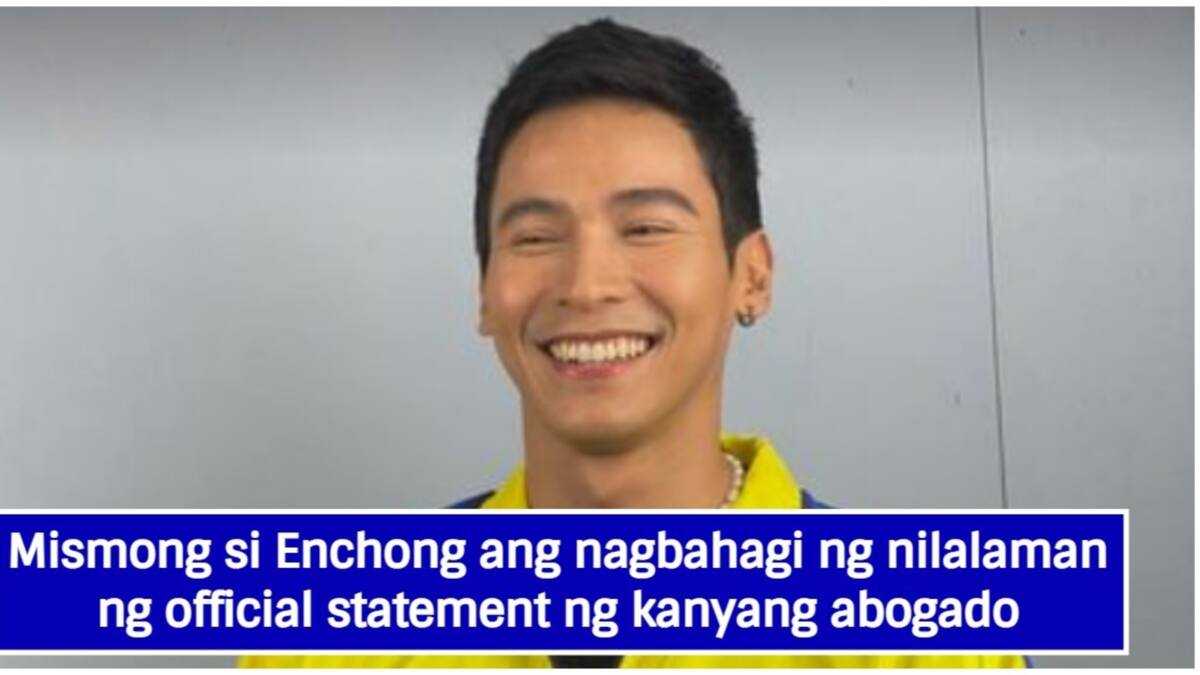Kampo Ni Enchong Dee Naglabas Na Ng Opisyal Na Pahayag Kaugnay Sa