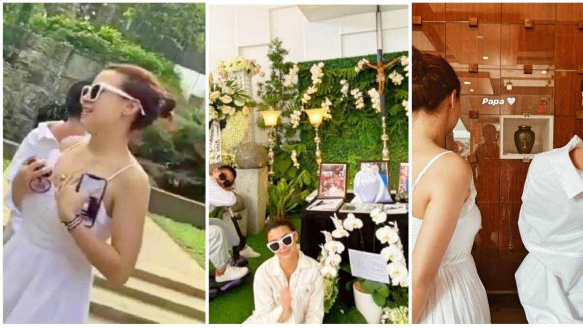 Pics & videos of Yassi Pressman & sister Issa at their father’s wake ...