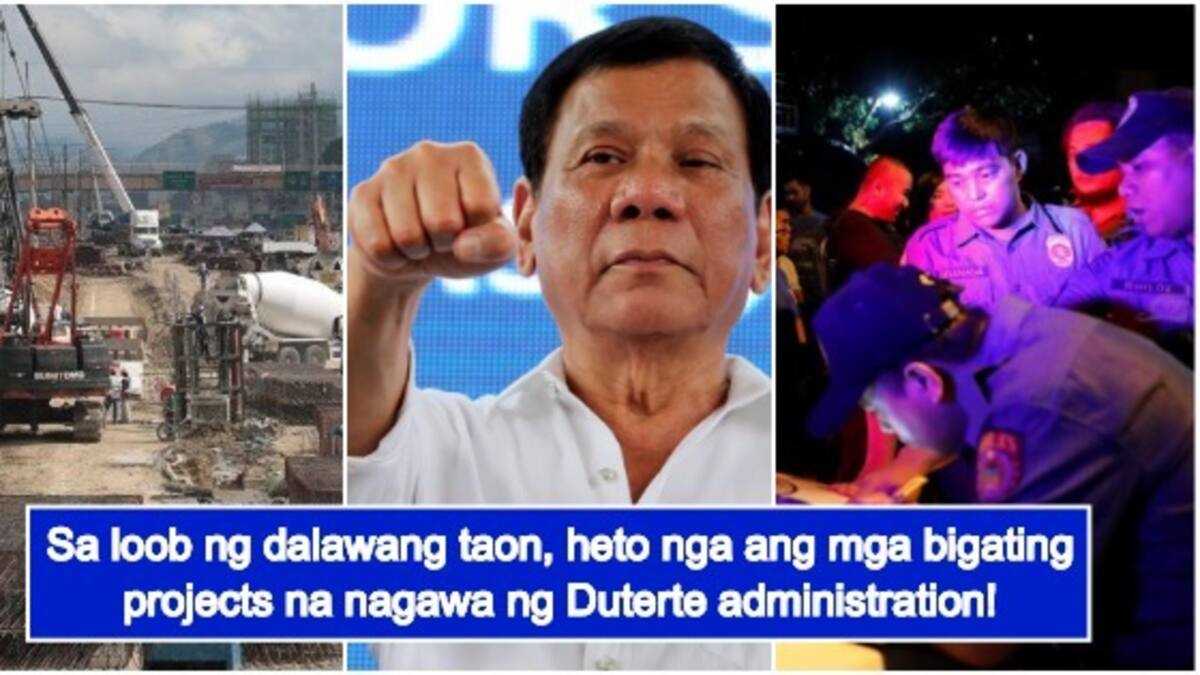 6 notable projects and accomplishments of Duterte administration - KAMI ...