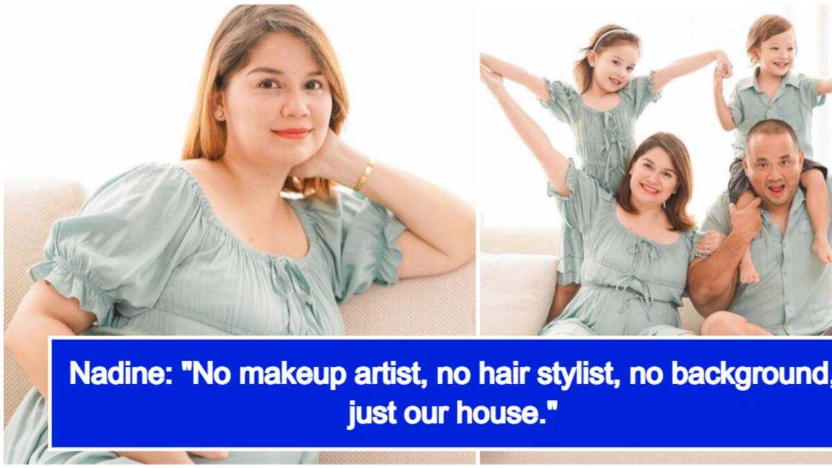 Nadine Samonte’s cozy maternity photos with family gain praises - KAMI ...