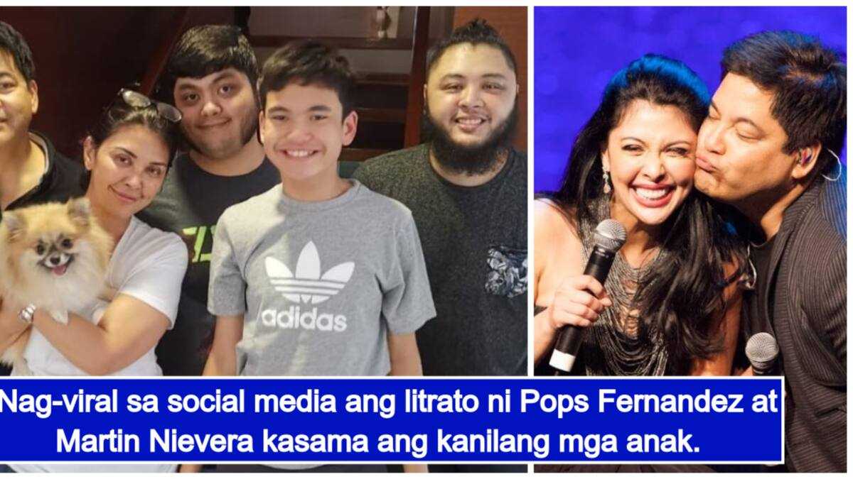 Pops Fernandez and Martin Nievera's photo with their kids goes viral ...