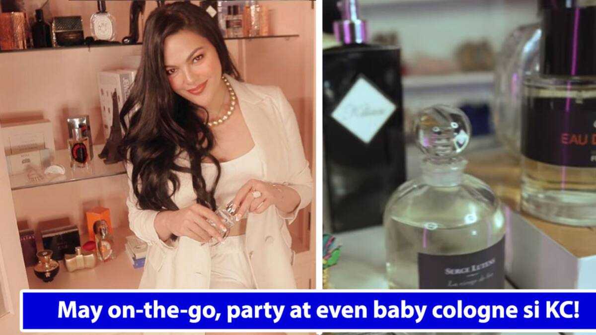KC Concepcion shows off her lavish perfume collection in latest vlog ...