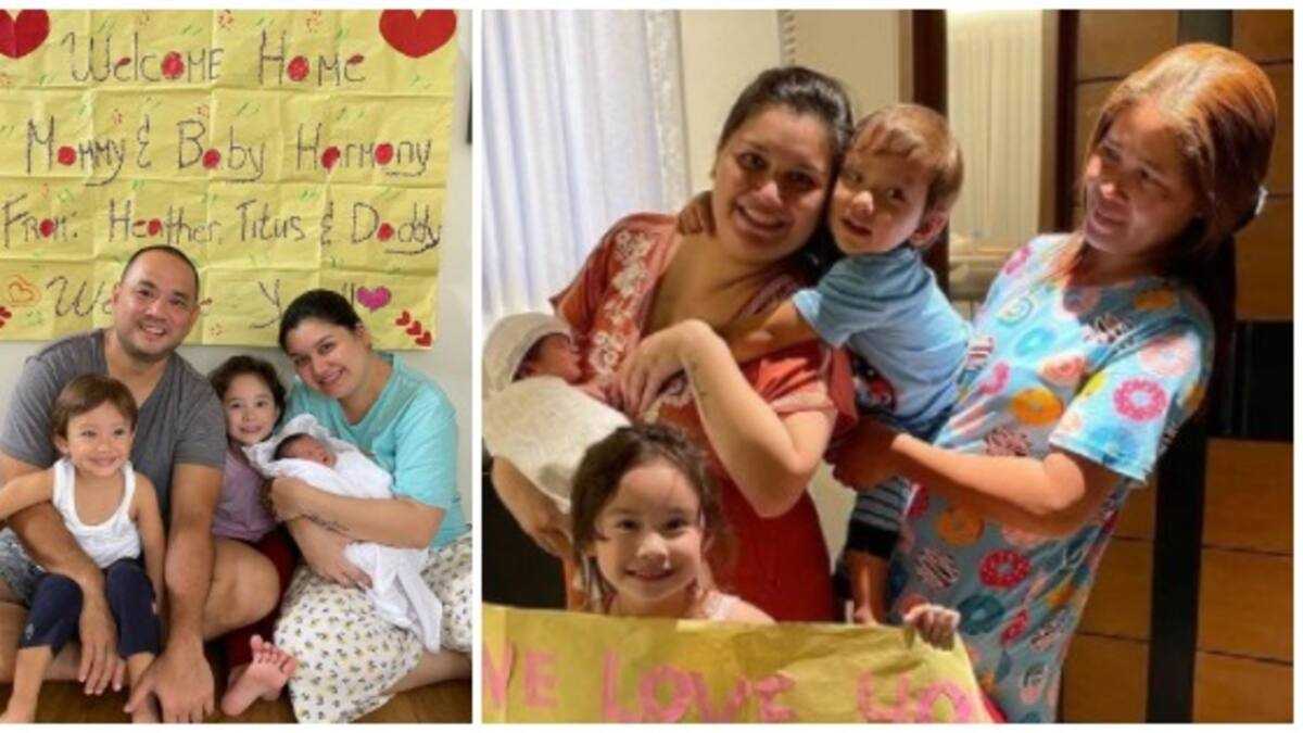 Nadine Samonte shows 1st family photos with newborn baby Harmony - KAMI ...