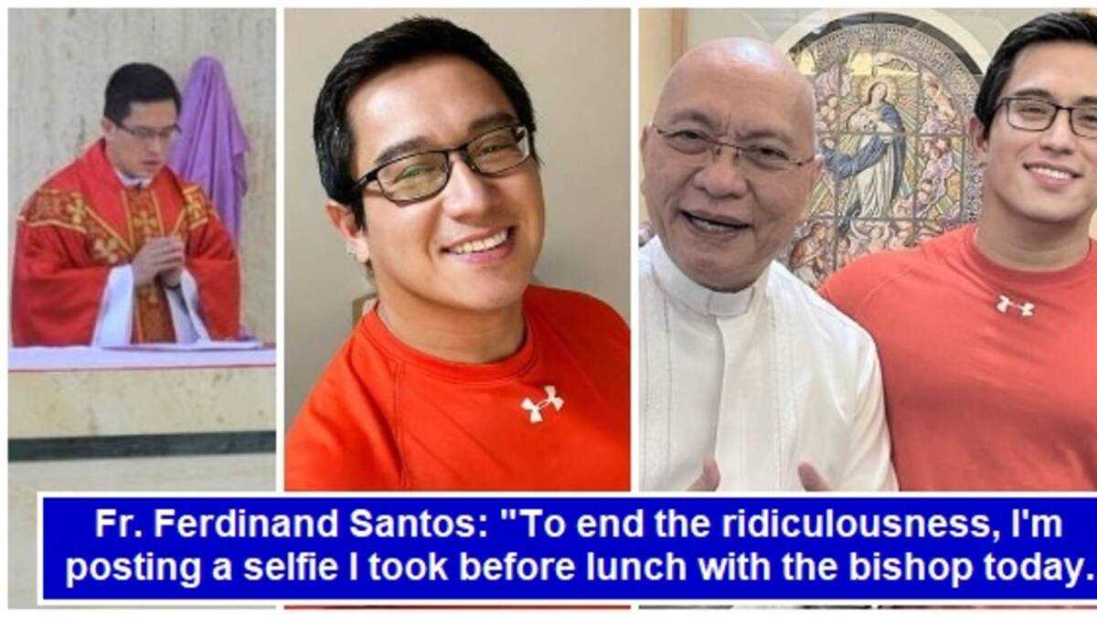 Fr. Ferdi Santos, nilahad na may edad na siya; pinakita ang current ...