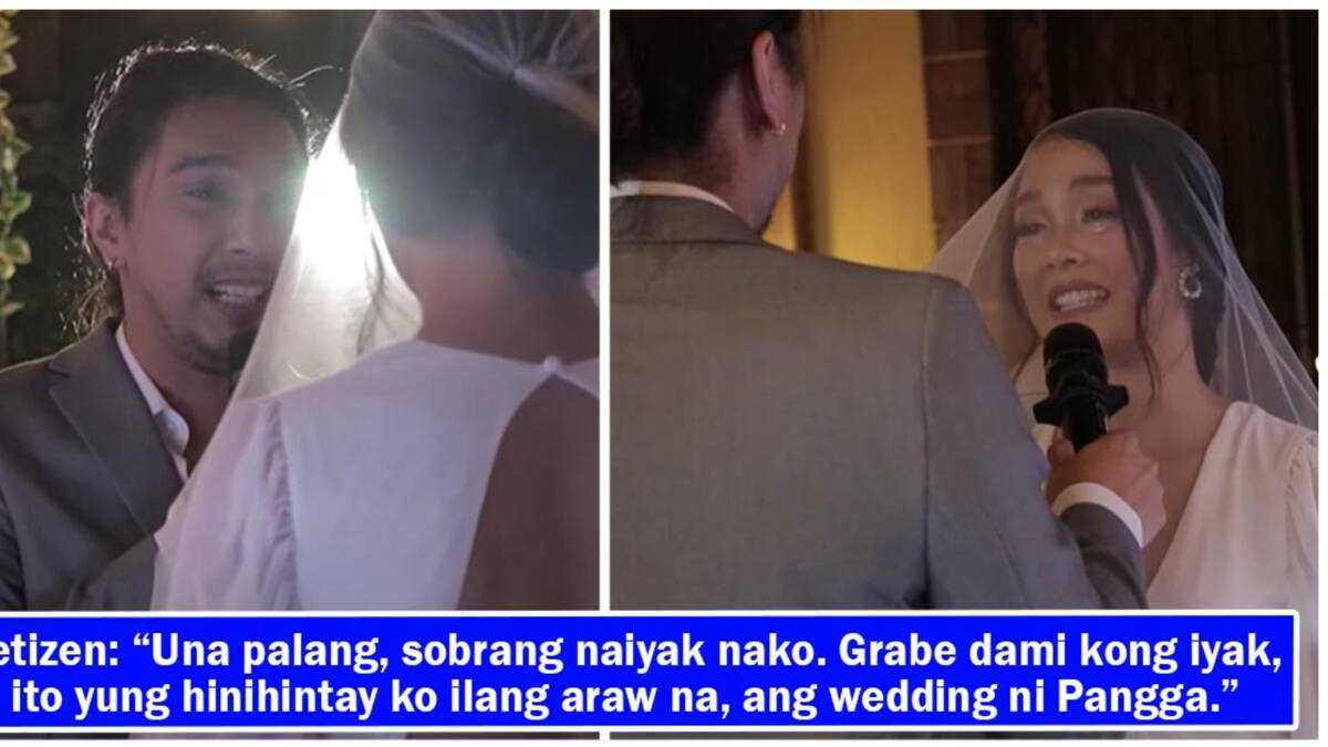 Wedding vows nina Benj Manalo at Lovely Abella, umantig sa mga netizens - KAMI.COM.PH