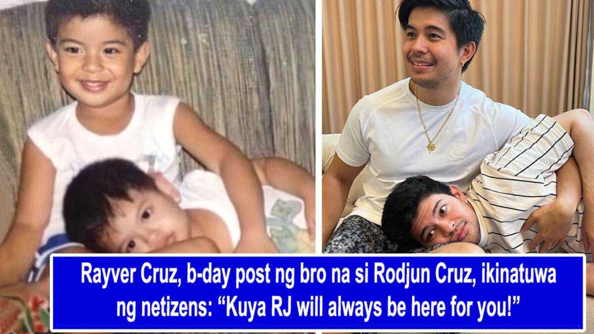 Rayver Cruz, b-day post ng bro na si Rodjun Cruz, ikinatuwa ng netizens ...