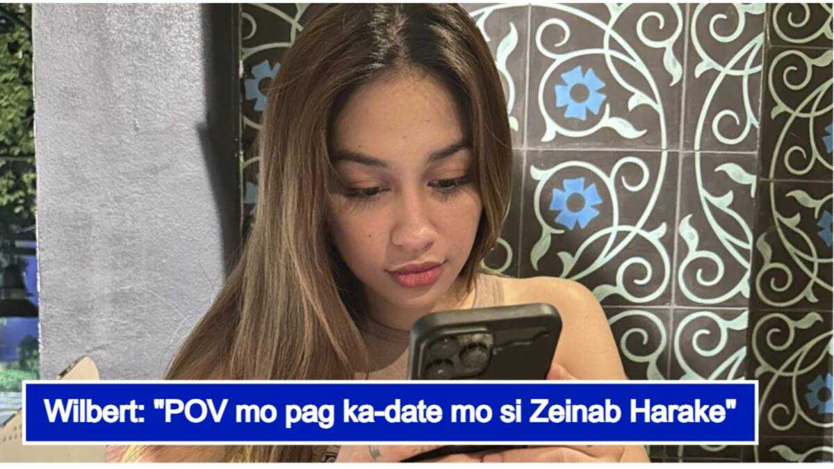 Wilbert Ross posts lovely pics of Zeinab Harake: “POV mo pag ka-date mo ...