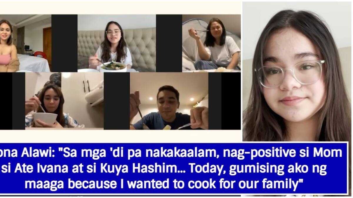 Mona Alawi, ipinagluto sina Ivana, Hashim at Mama Alawi na may COVID-19 ...