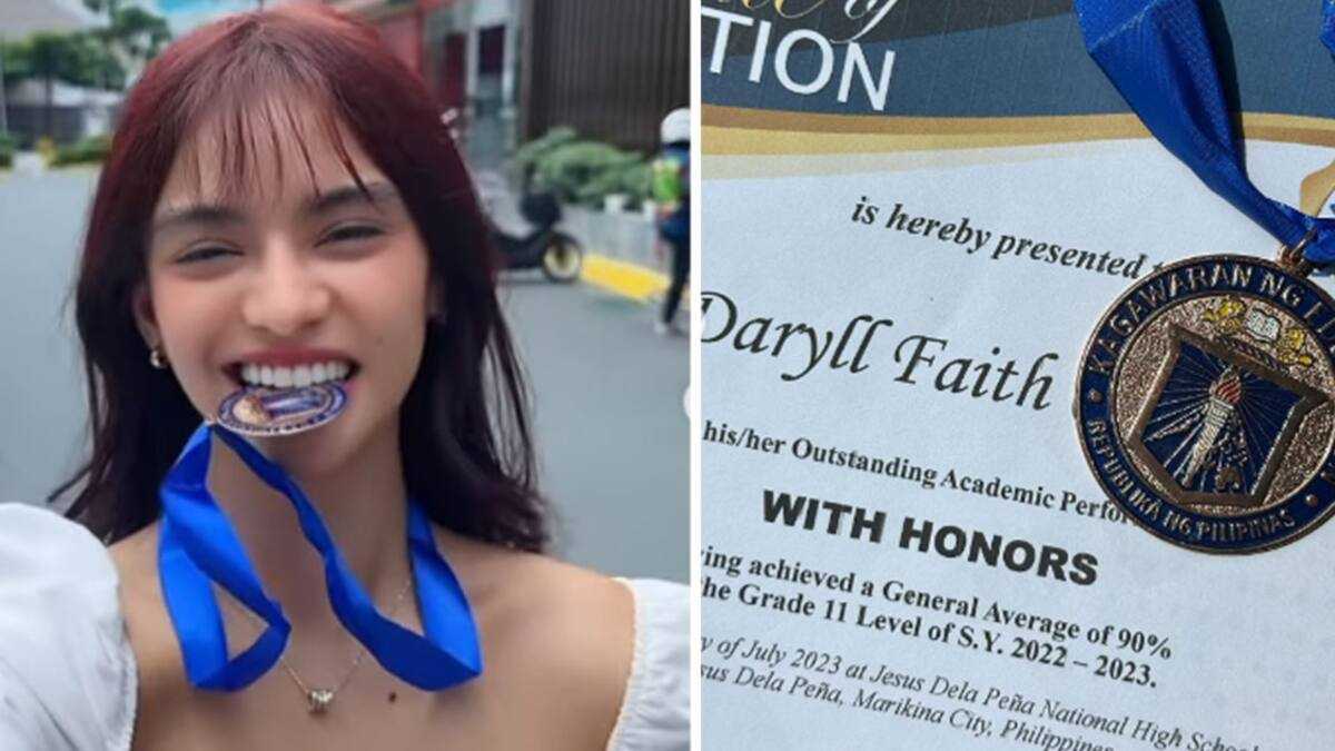 Faith Da Silva, ibinida na nakapagtapos ng Grade 11 "with honors ...