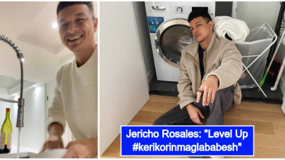 Jericho Rosales' relatable posts about doing household chores go viral ...
