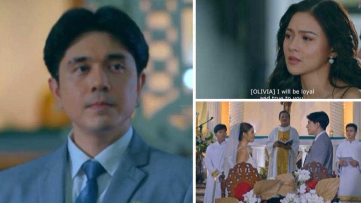 Pagpapakasal ni "Victor" kay "Olivia" sa "Linlang" sa harap ni "Juliana," viral - KAMI.COM.PH