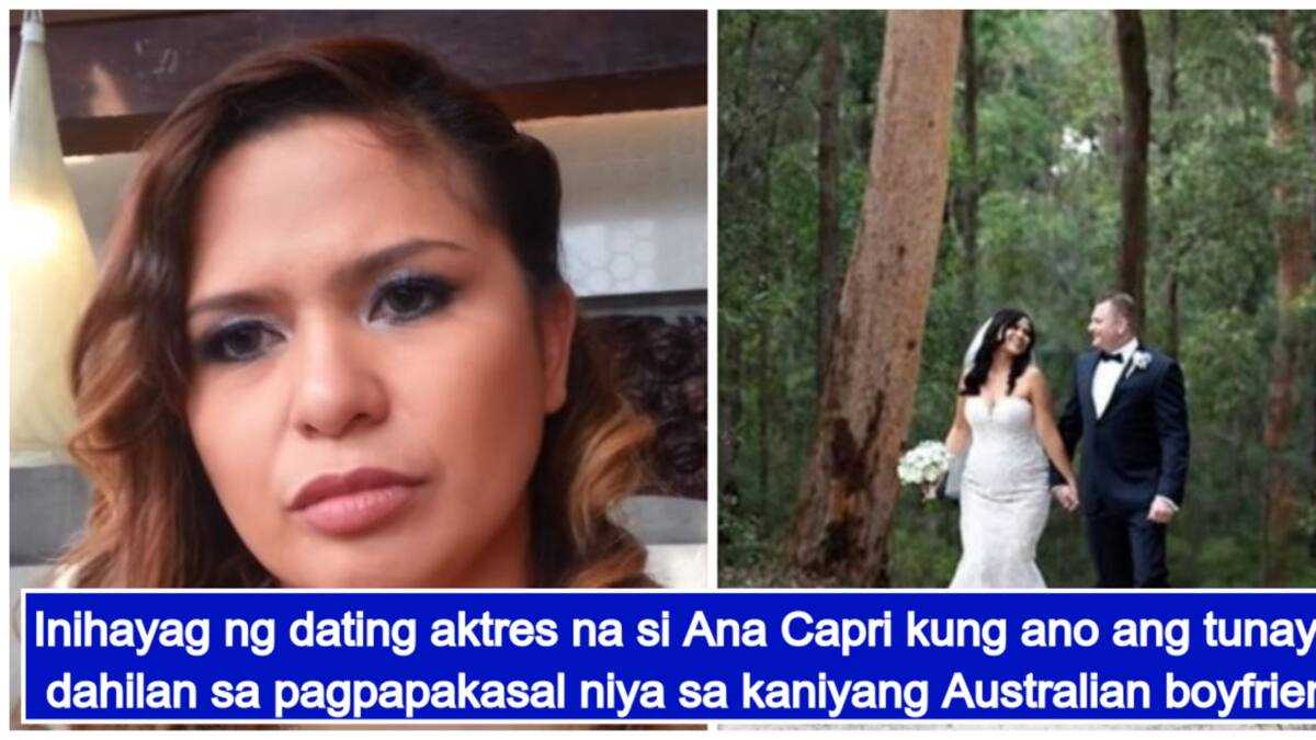 Ana Capri reveals why she really married her Australian boyfriend ...