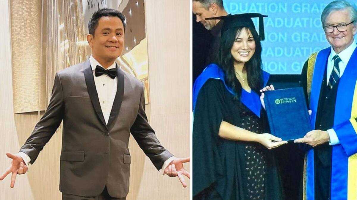 Ogie Alcasid, proud sa pag-graduate ng anak nila Michelle Van Eimeren ... Ogie Alcasid, proud sa pag-graduate ng anak nila Michelle Van Eimeren ...