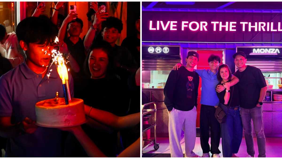 Camille Prats celebrates son Nathan’s 18th birthday with an arcade ...