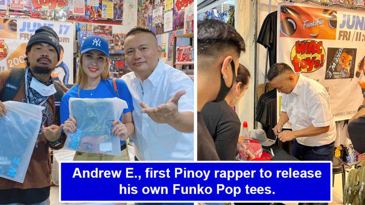 Andrew E., kauna-unahang Pinoy rapper na nag-release ng kanyang Funko ...