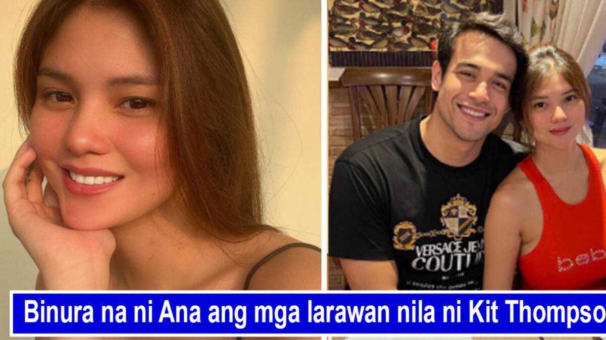 Ana Jalandoni, tuluyan nang binura ang mga larawan nila ni Kit Thompson ...